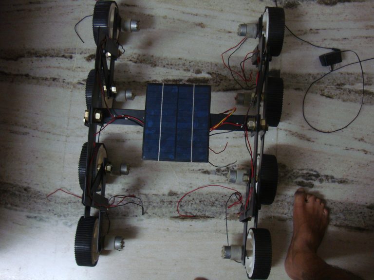 Rocker Bogie Suspension System Mechanical Project - 1000 Projects